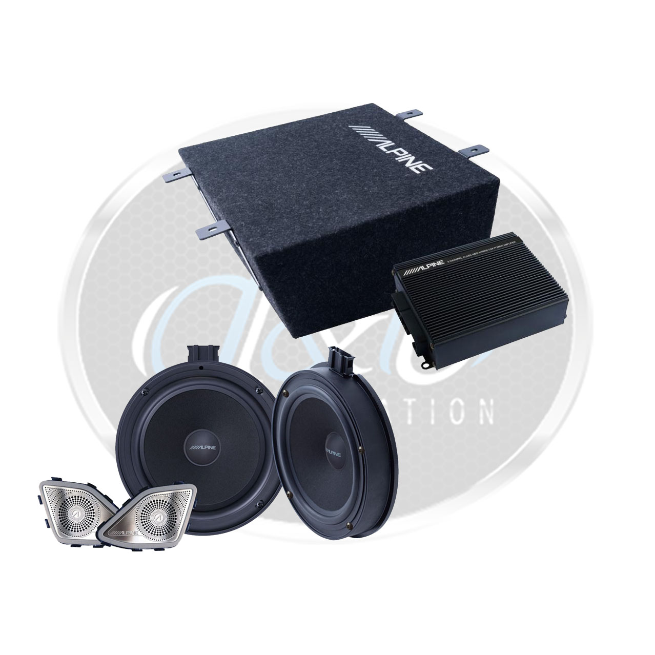 Audio upgrade Volkswagen Transporter T6/T6.1 – Alpine - D & B Inbouwstation