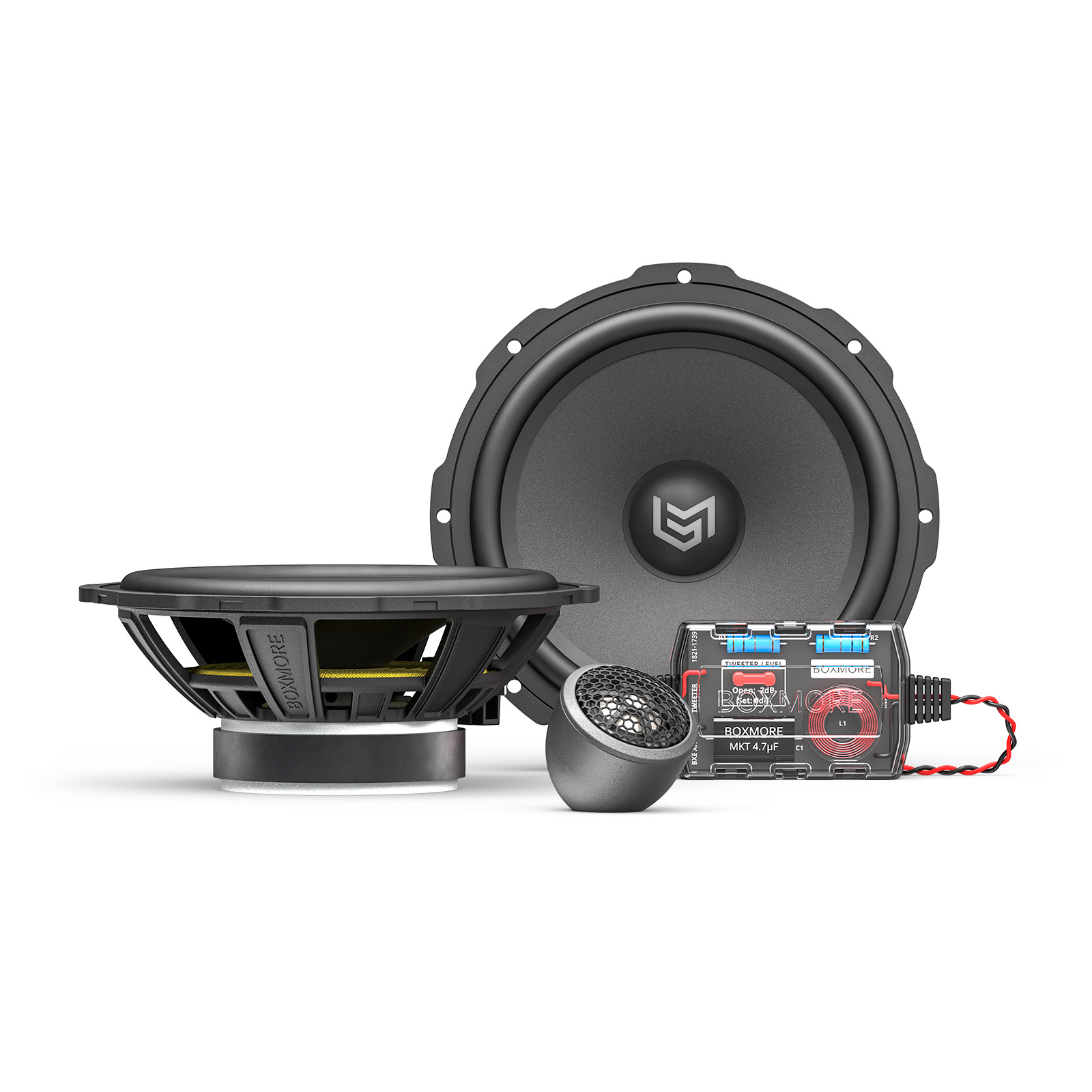 BOXMORE BXE K165 S3.1 - 165 mm 2-weg componenten luidsprekerset - D&B ...