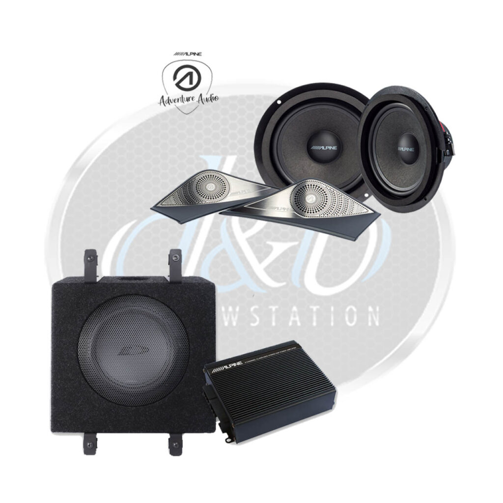 Alpine audio doe-het-zelf pakket Mercedes Sprinter - D&B Inbouwstation